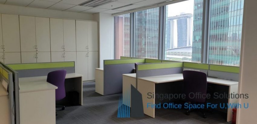 Fully Fitted Office For Rent at 6 Raffles Quay - Singapore Office Rental