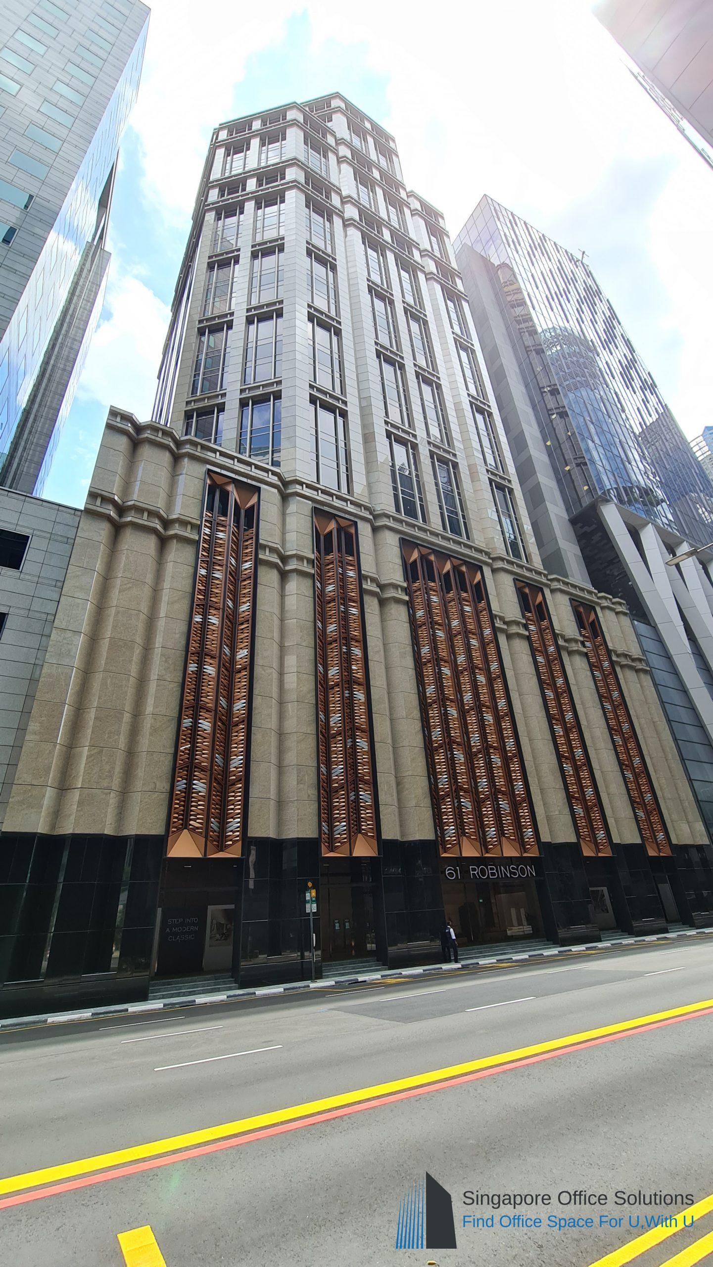 61 Robinson (Formerly Robinson Centre) - Singapore Office Rental