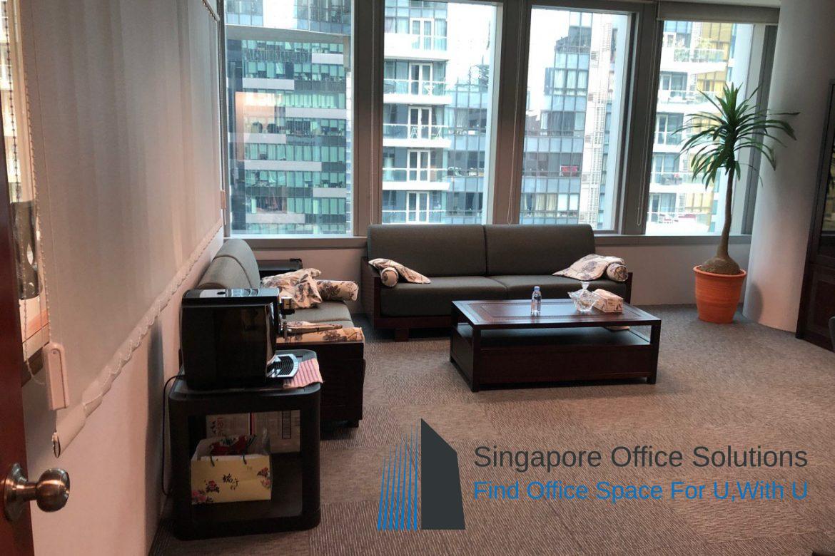 Fully Fitted Office at Shenton Way - Singapore Office Rental