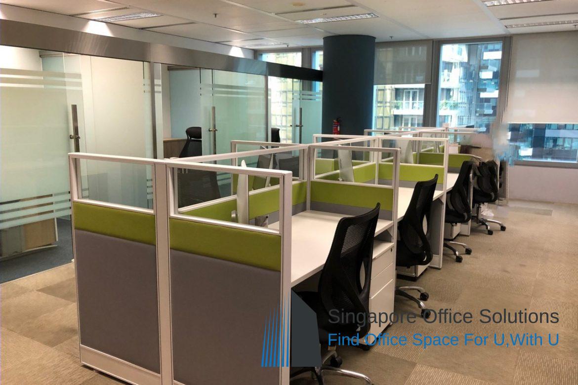 Fully Fitted Office at Shenton Way - Singapore Office Rental