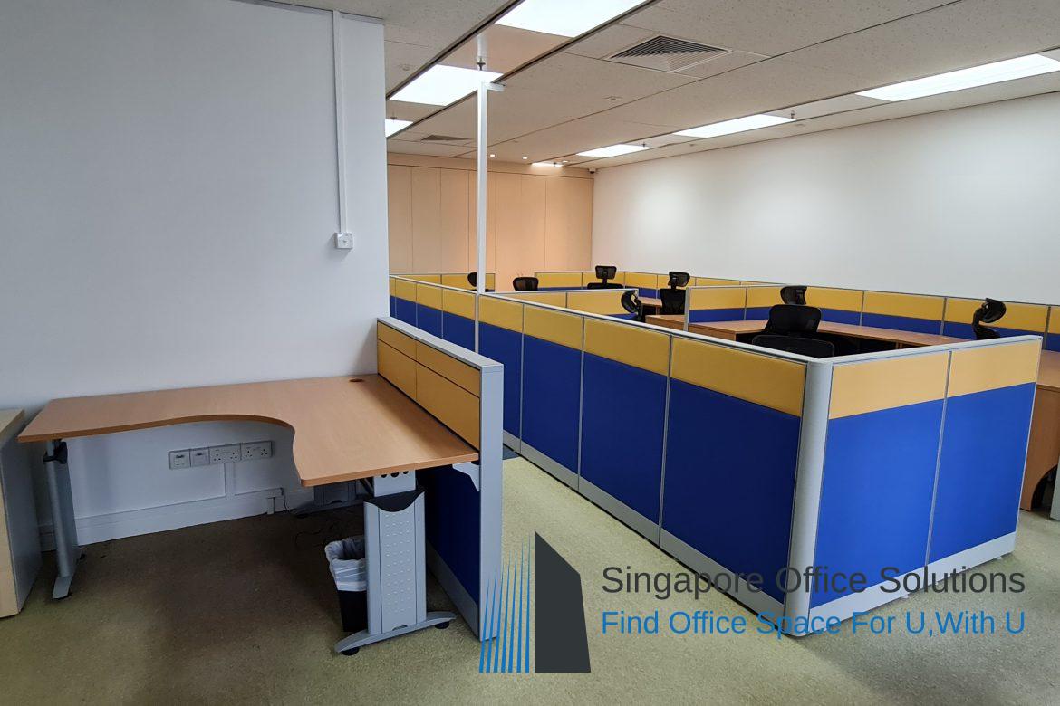 Fully Fitted Office Near MRT Station Available Immediately