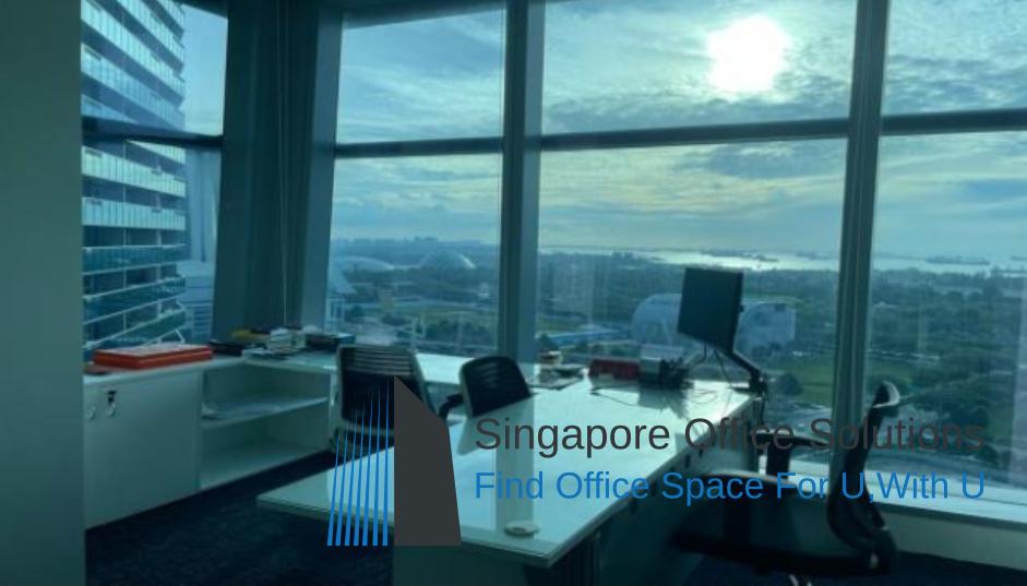 Bay View and Sea View Fitted Office at Marina Bay - Singapore Office Rental
